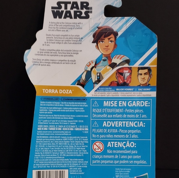 Hasbro | Other | Star Wars Resistance Torra Doza 375in Figure | Poshmark